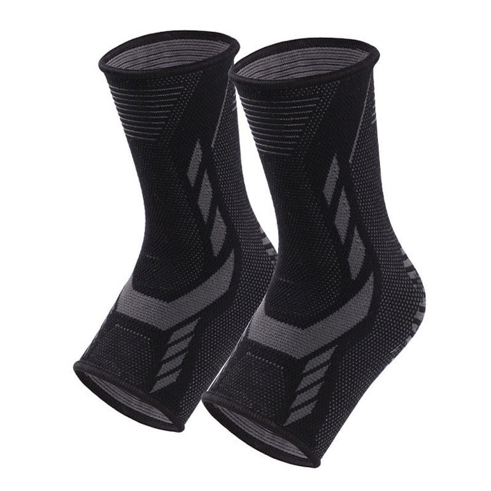 Ankle Brace Compression Support Sleeve - for Plantar Fasciitis, Foot ...