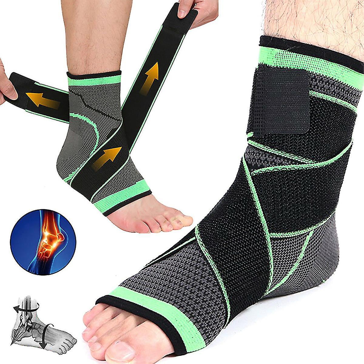 Ankle Brace For Plantar Fasciitis Support, Compression Sock Adjustable ...