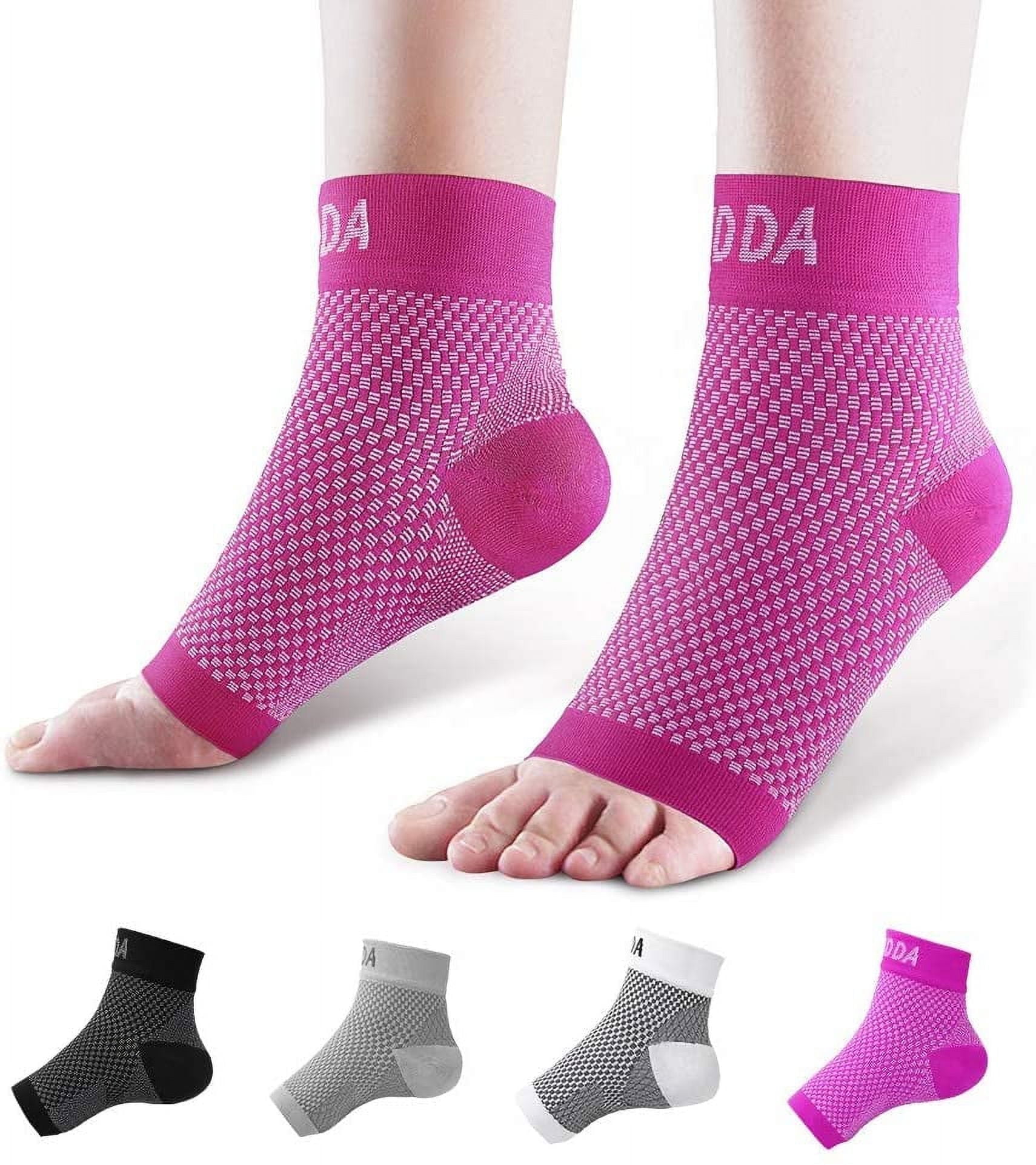AVIDDA Ankle Brace Pair for Men & Women, Plantar Fasciitis Socks ...