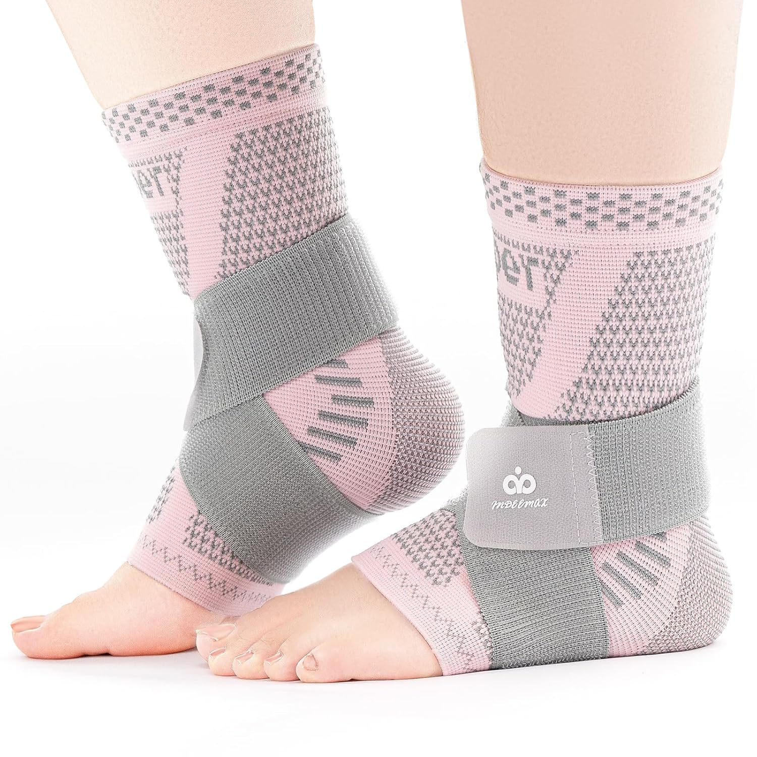 Ankle Brace for Sprained Ankle, Copper Infused Compression Sleeve for ...