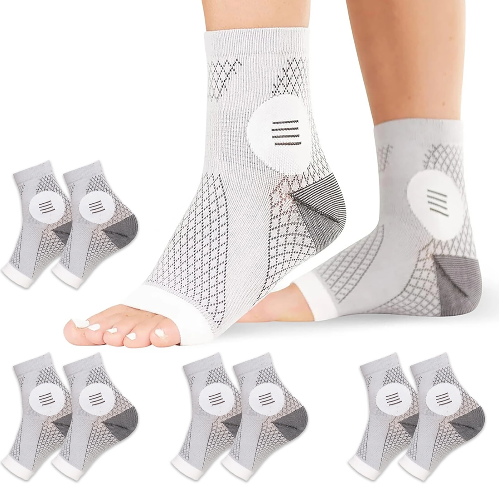 Ankle Brace,Targeted Compression Neuropathy Socks,Breathable Recovery ...