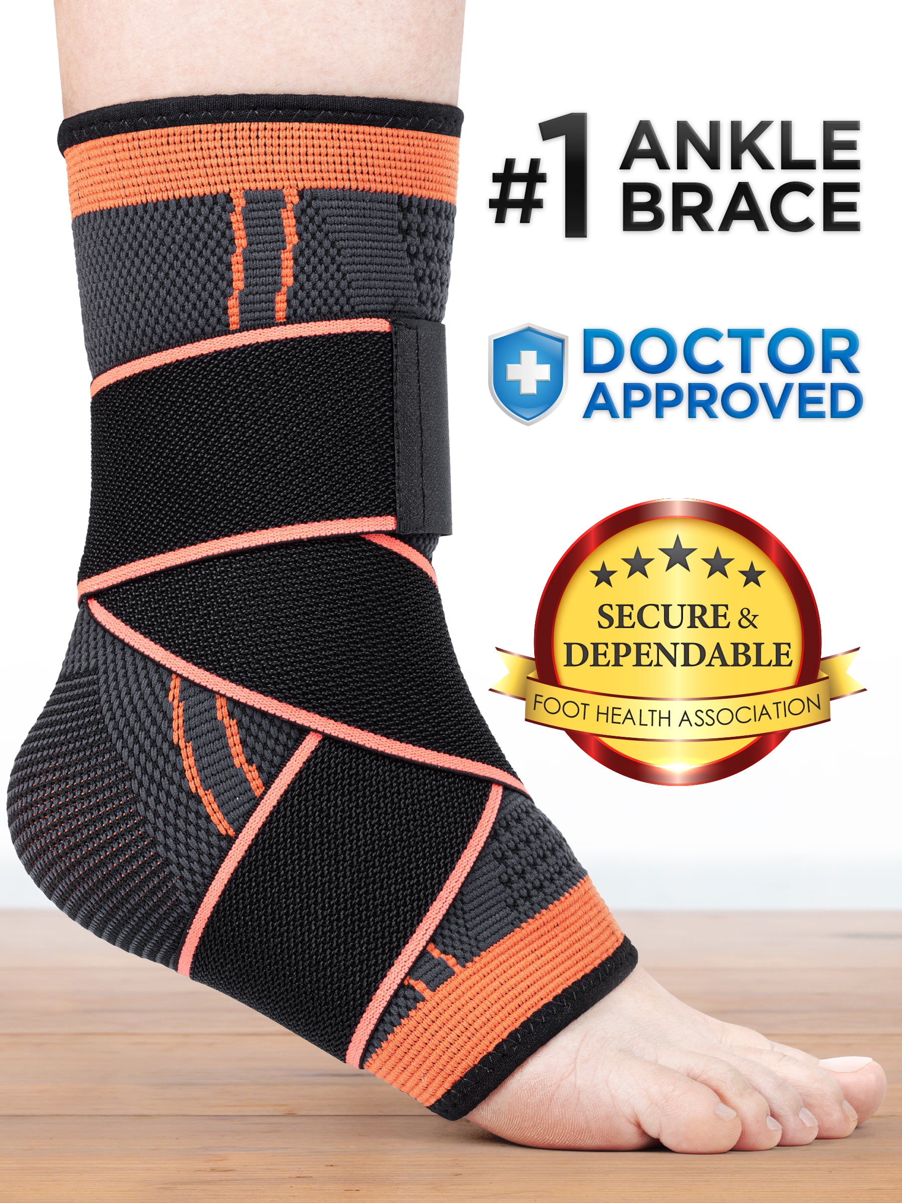 Mata1 Ankle Brace for Plantar Fasciitis, Sprain, Achilles & Tendonitis ...
