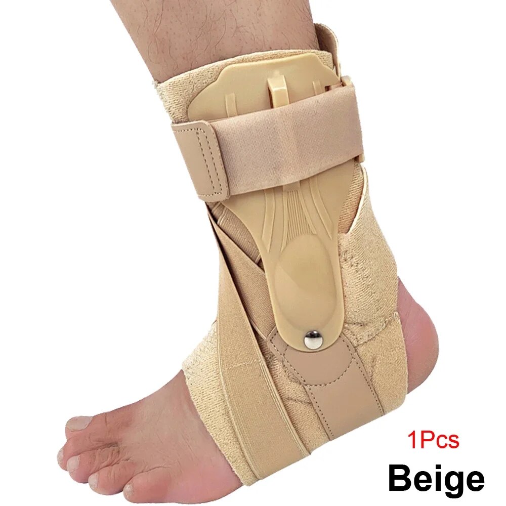 Ankle Brace for Sprained Ankle, Ankle Support with Side Stabilizers for ...