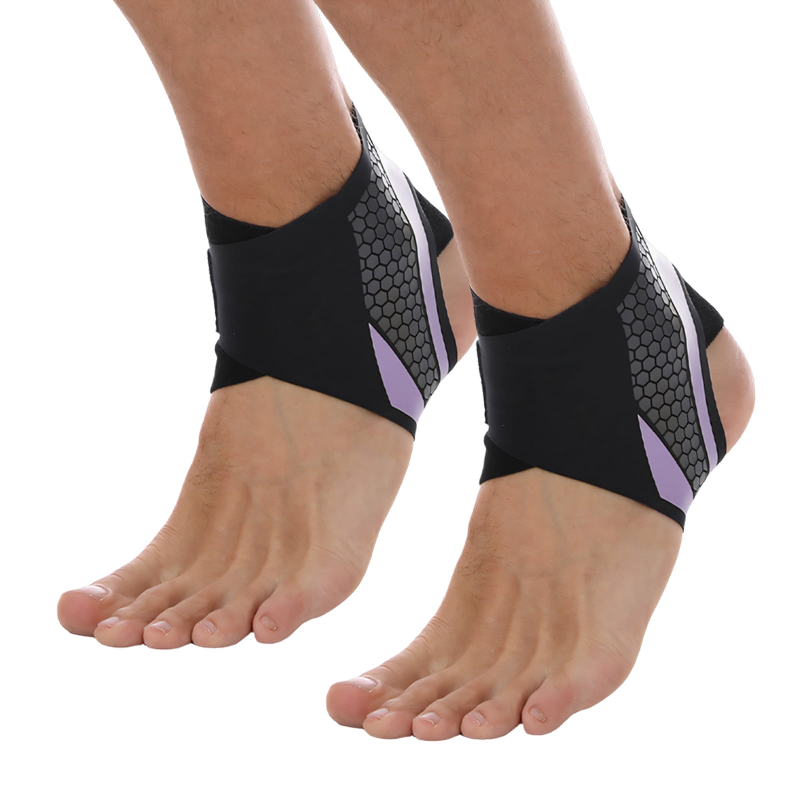 Ankle Brace with Adjustable Strap Athletic Ankle Support Stabilizers ...