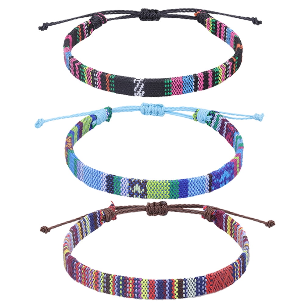 Ankle Bracelet Adjustable Boho Surfer Anklet Bracelet Thin Rope Unisex ...