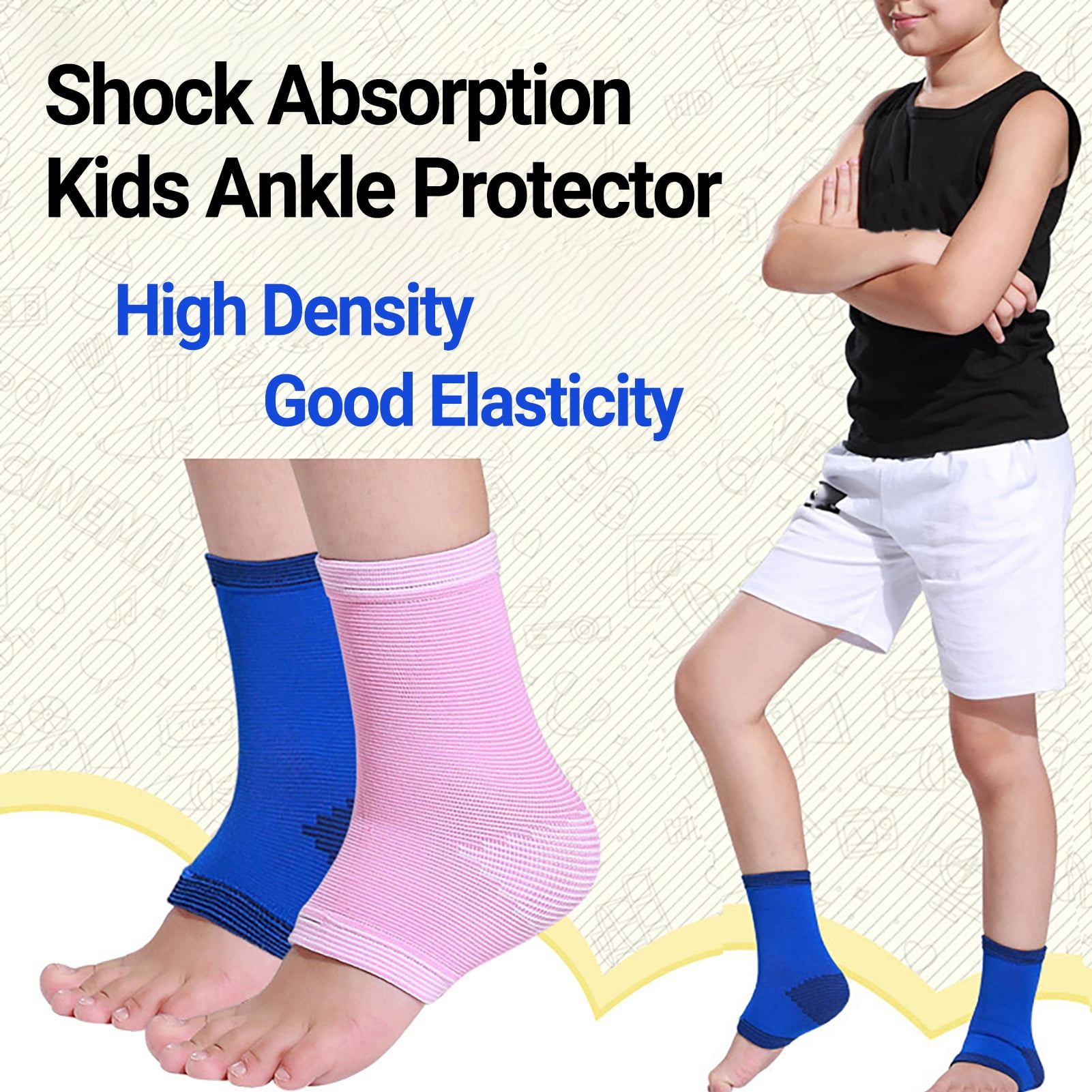 Ankle Compression Sleeves for Kids Ankle Brace Compression Sleeves Foot ...