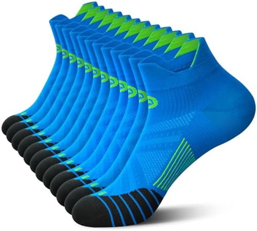 Ankle Compression Sock for Men and Women 2/4/6 Pairs, Low Cut ...