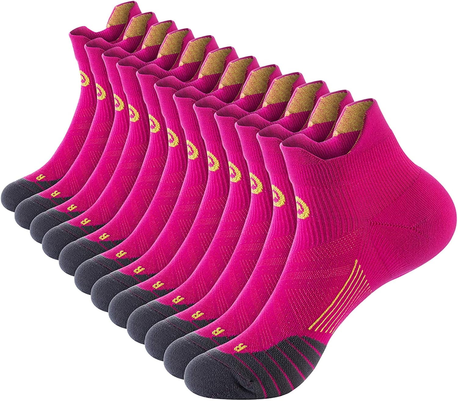 Ankle Compression Sock for Men and Women 2/4/6 Pairs, Low Cut ...