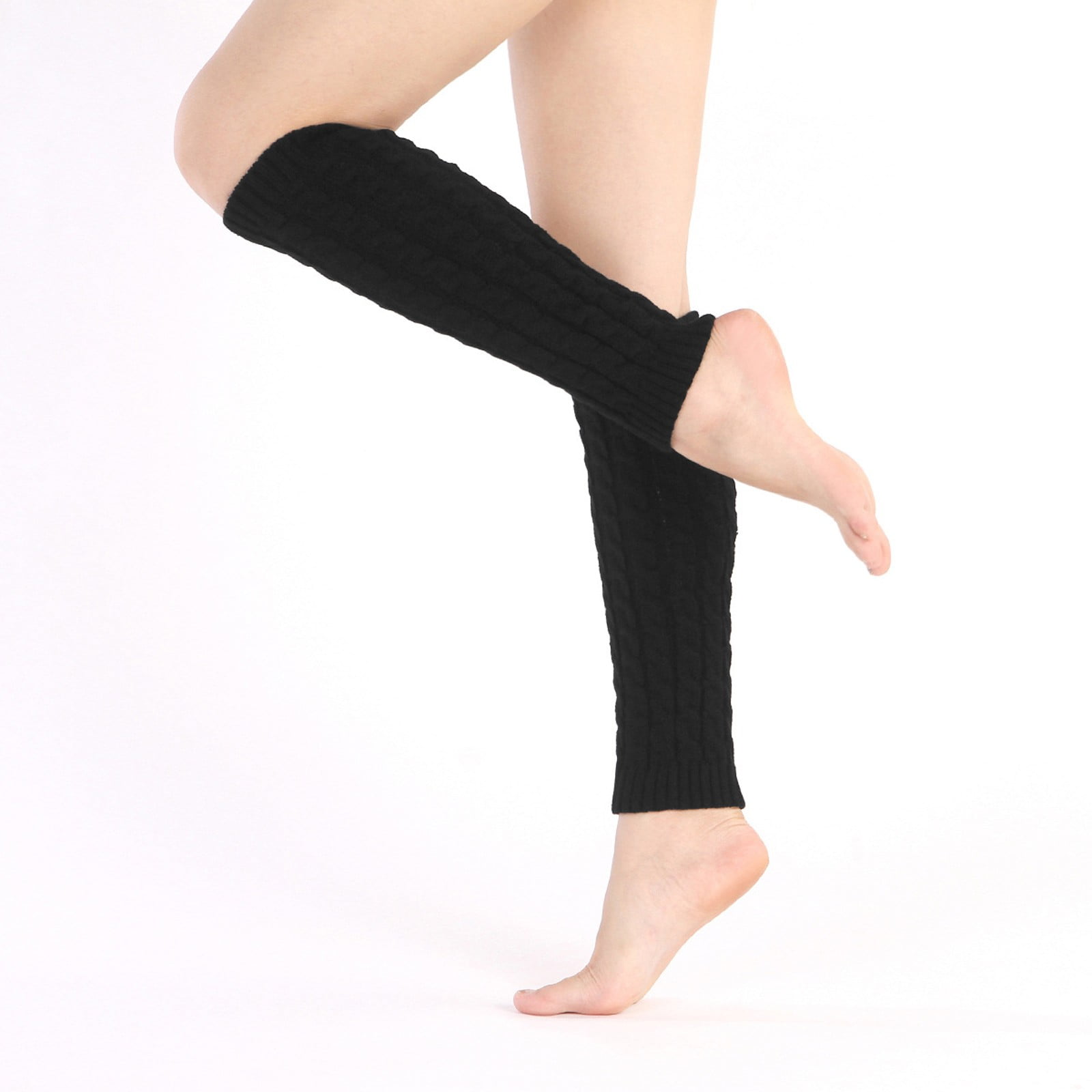Ankle Leg Warmer Winter Knit Crochet Womens Leg Warmer Knee High Leg