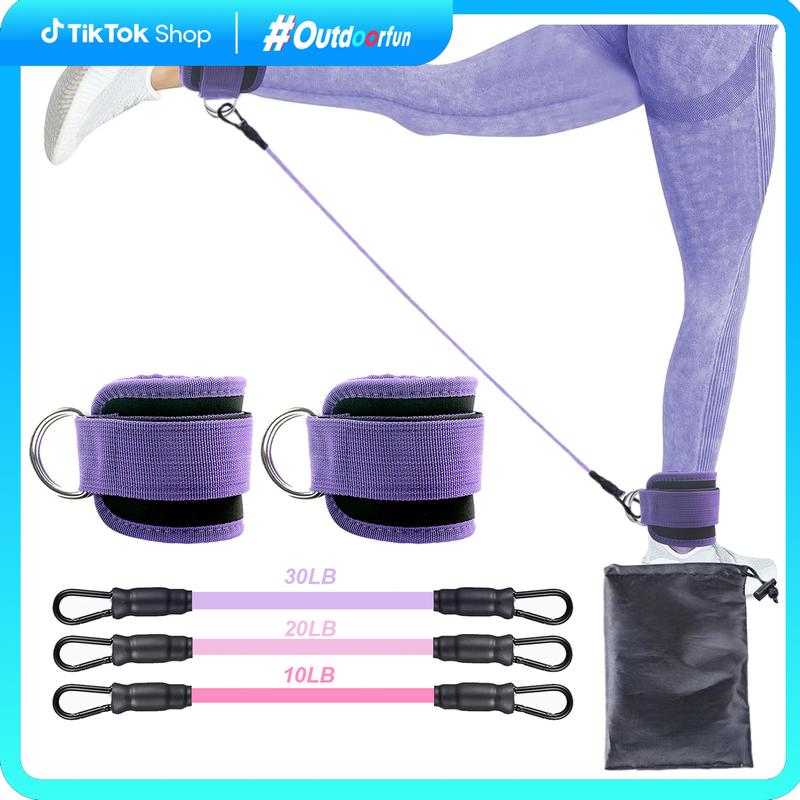Ankle Resistance Bands, Ankle Bands for Working Out with Cuffs ...