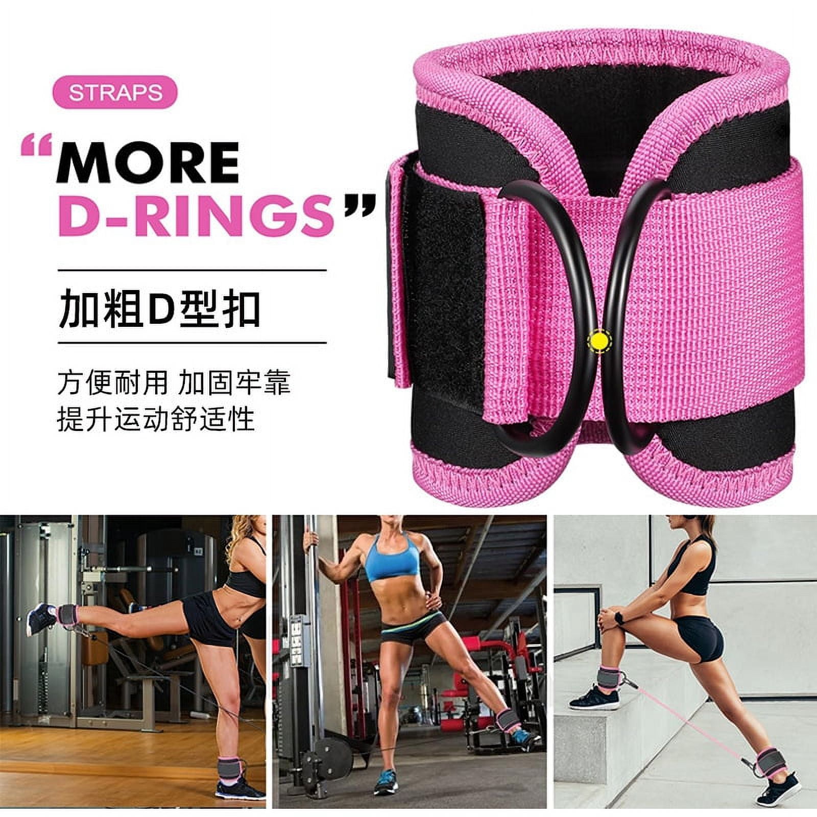 Ankle Resistance Bands with Cuffs, Ankle Bands for Working Out, Ankle ...