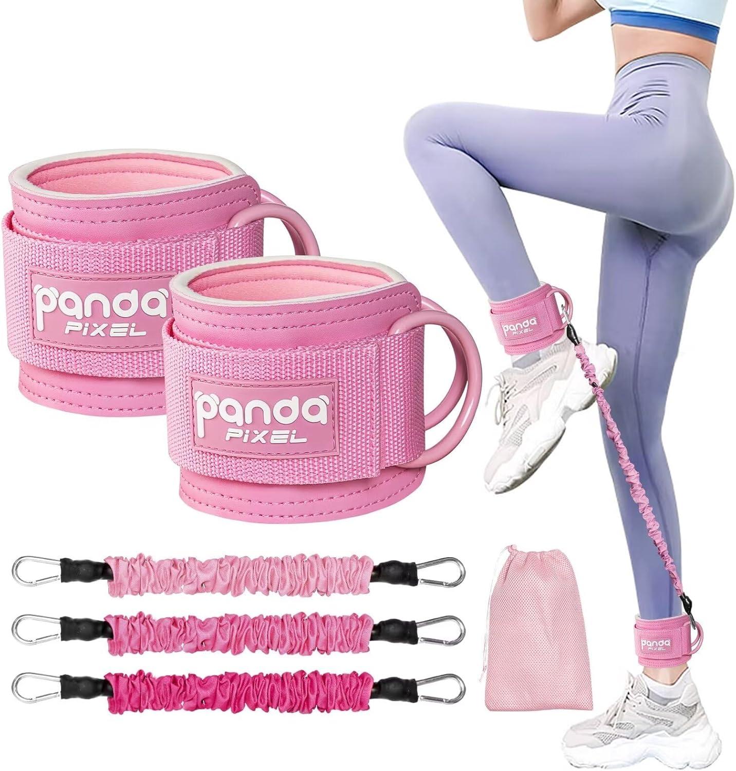 Ankle Resistance Bands with Cuffs, Ankle Weights for Leg Butt, Ankle ...