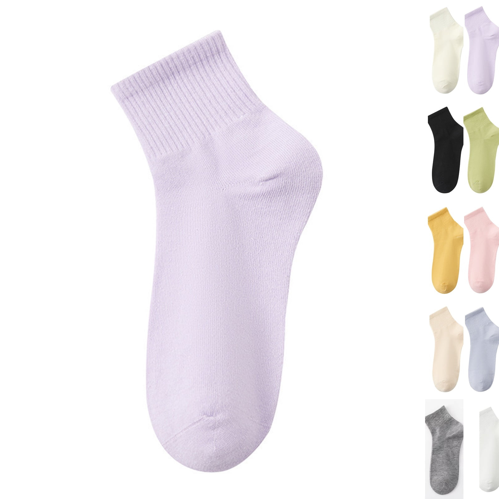 Ankle Short Socks for Women Summer Thin Breathable Moisture-wicking ...