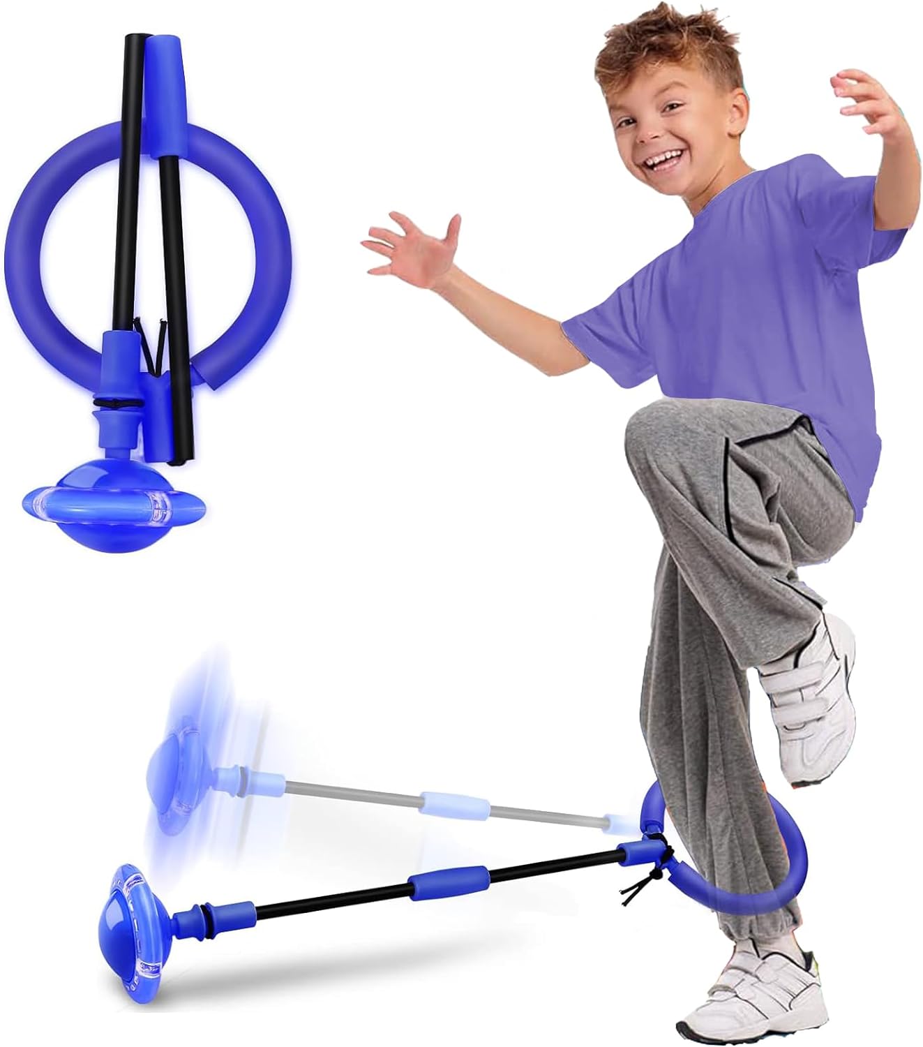 Skip Jump Rope - Pack of 6 - Variety Colors - Best Swing Ball Game for ...