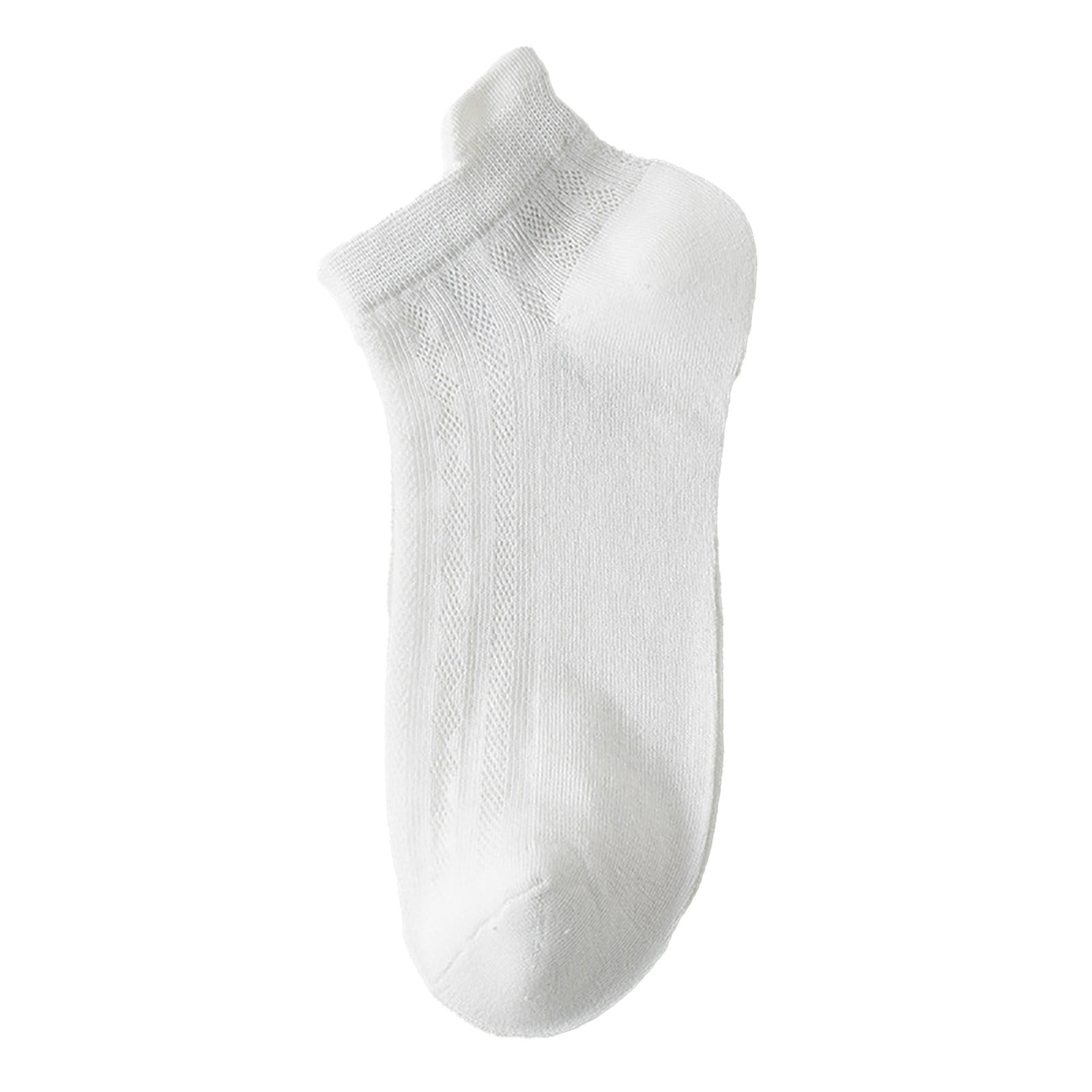 Ankle Socks for Women 1 Pair Hollow Out Mesh Thin No Odor Solid Color ...