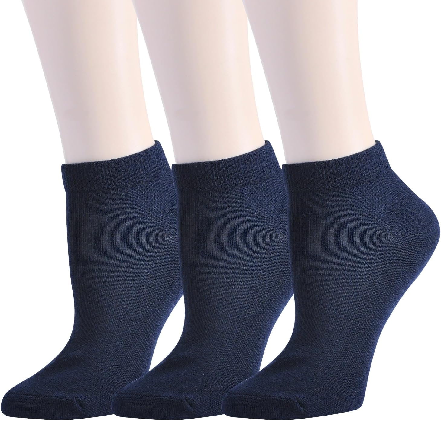 Ankle Socks for Women Thin Viscose Bamboo Ankle Socks Seamless Toe Low ...