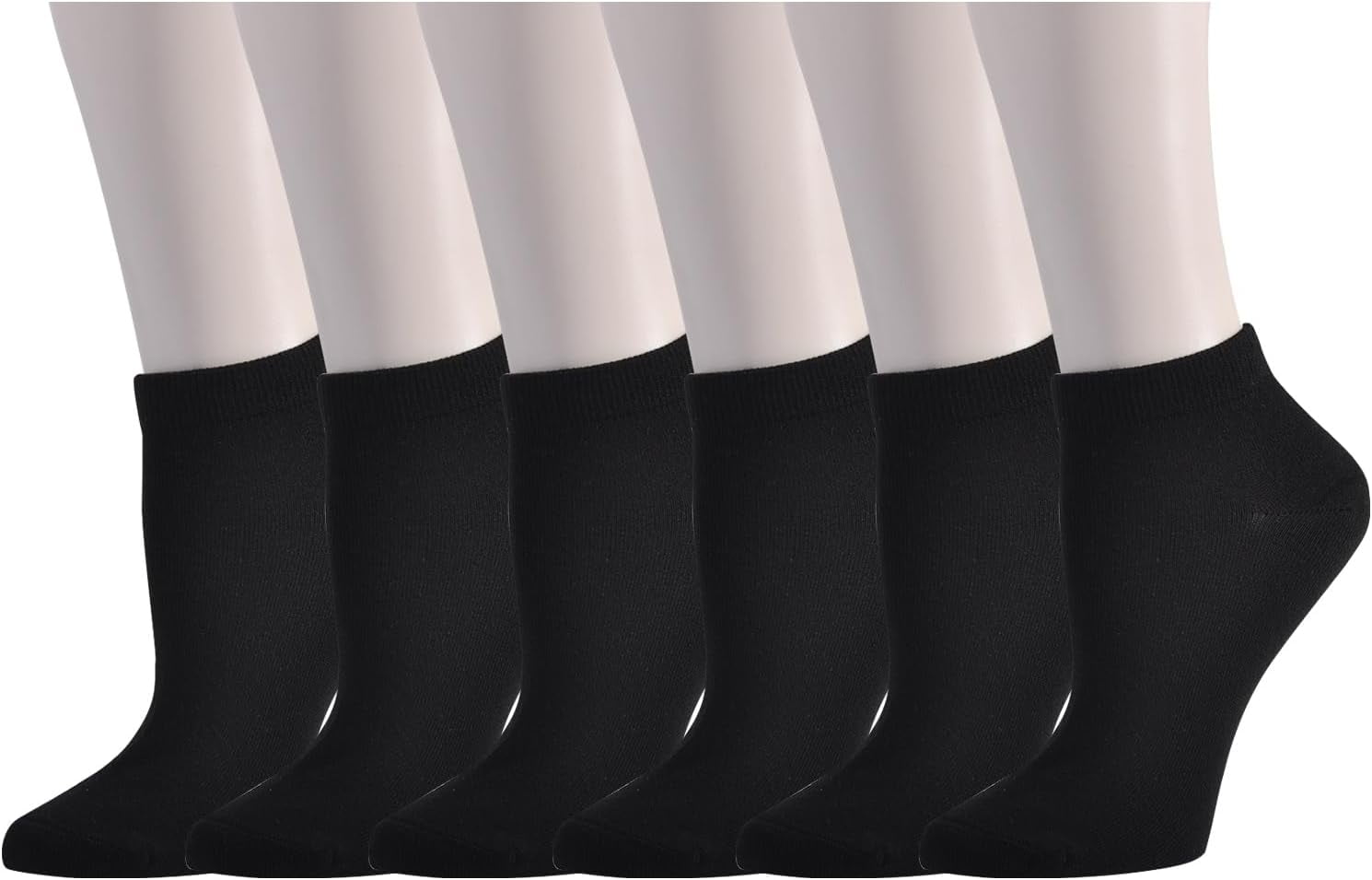 Ankle Socks for Women Thin Viscose Bamboo Ankle Socks Seamless Toe Low ...