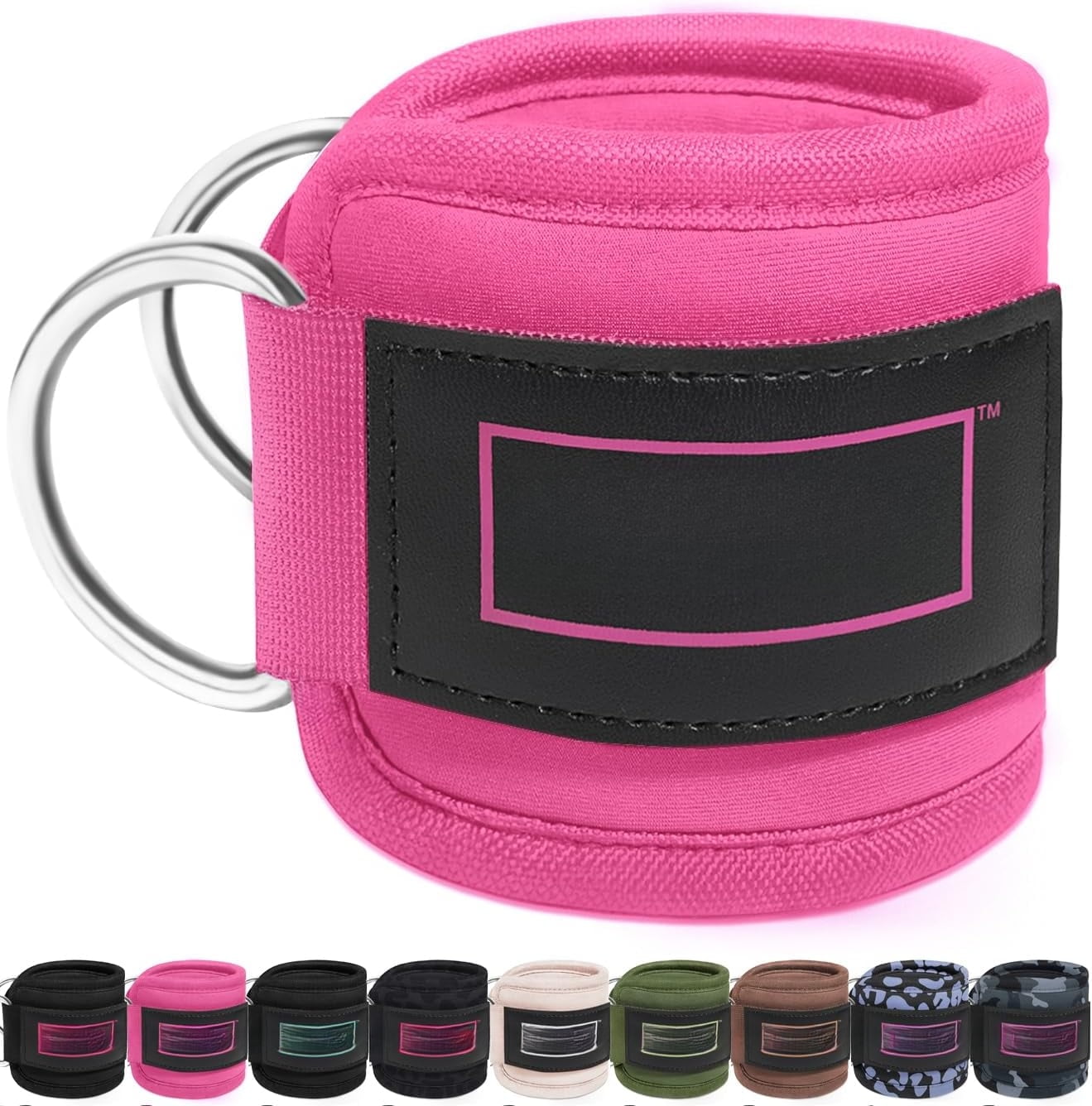 Ankle Strap for Cable Exercise Machines, Work Out Cuff Attachment for ...