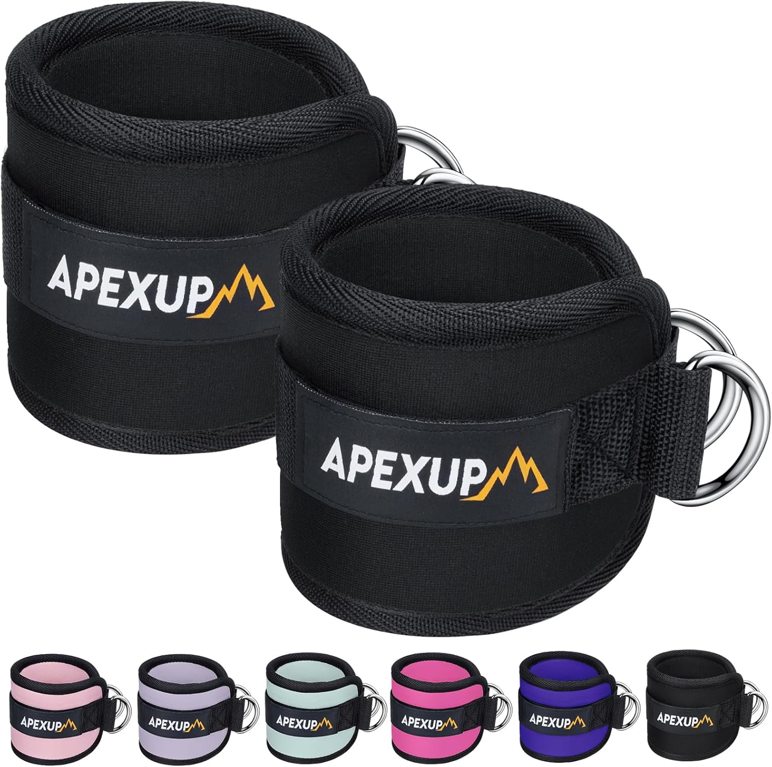 Ankle Strap for Cable Machine, Ankle Resistance Bands, Cable Kick Back ...