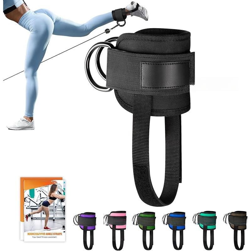 Ankle Strap for Cable Machine Women, Adjustable Gym Cable Ankle Straps ...