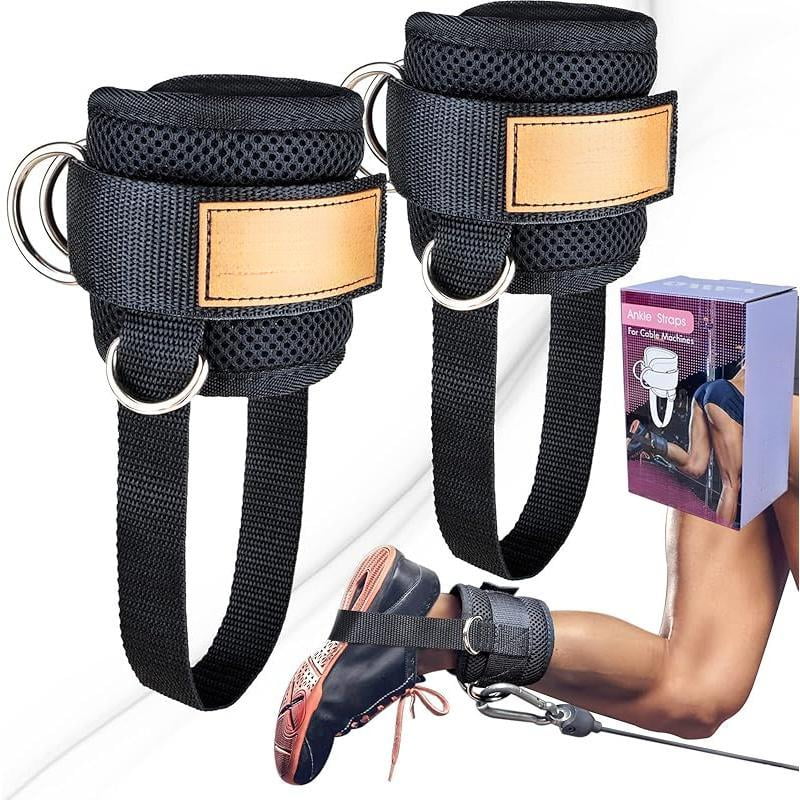 Ankle Straps for Cable Machines,Adjustable Comfort fit Neoprene ...