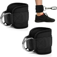 Estremo Ankle Straps for Cable Machines , Adjustable Neoprene cuffs ...