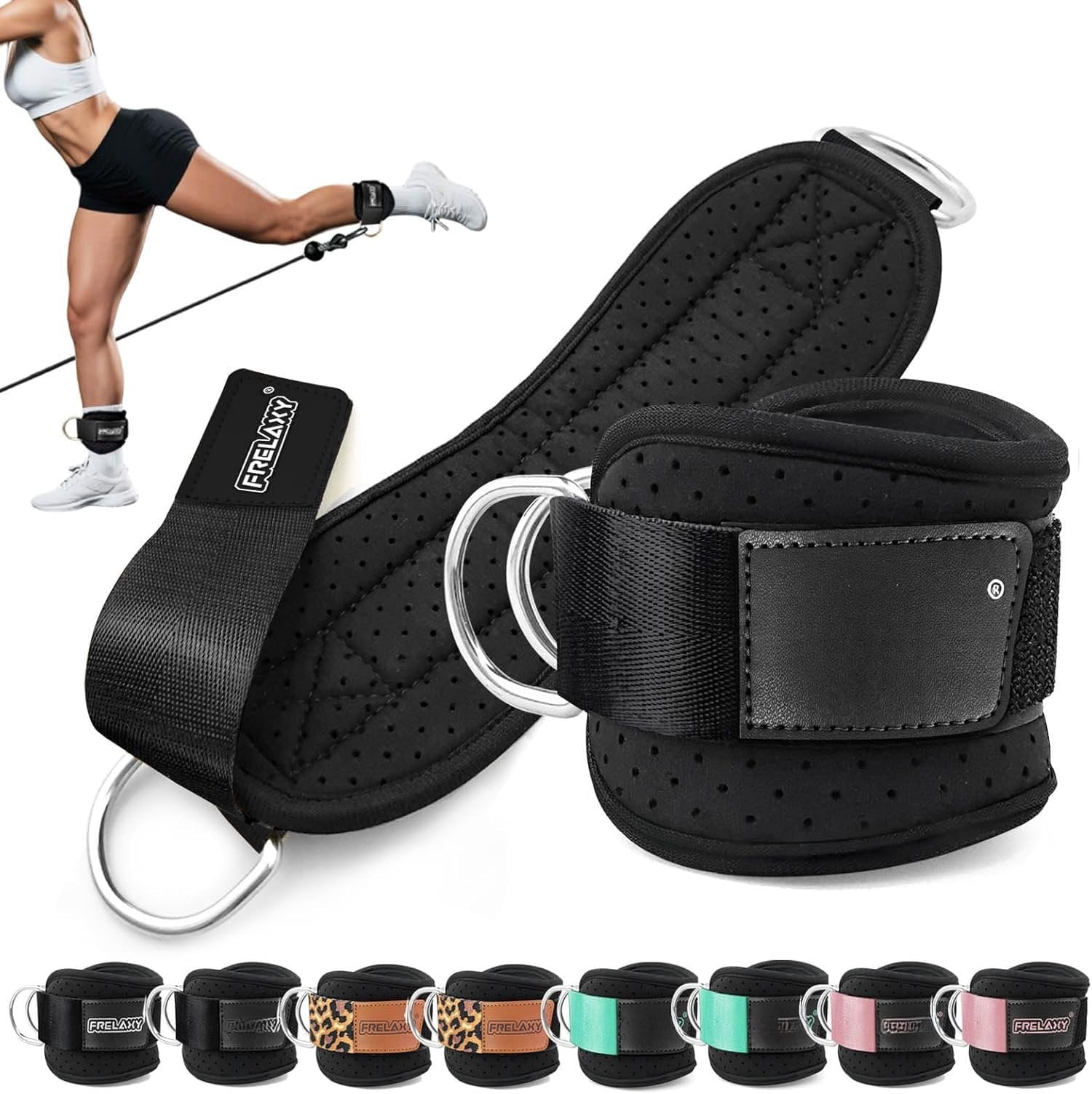 Ankle Straps for Machine - Comfortable & Durable Straps for Kickbacks ...