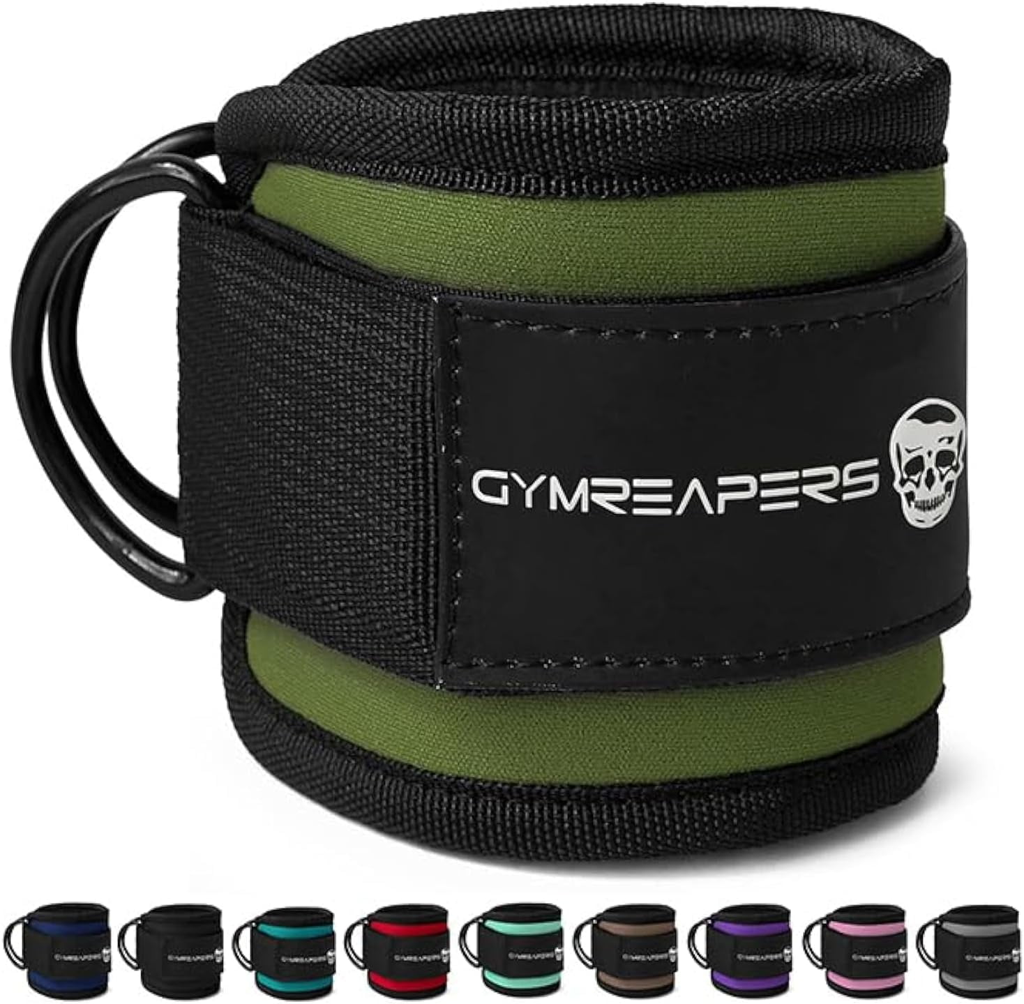 Ankle Straps (Pair) For Cable Machine Kickbacks, Glute Workouts, Lower ...