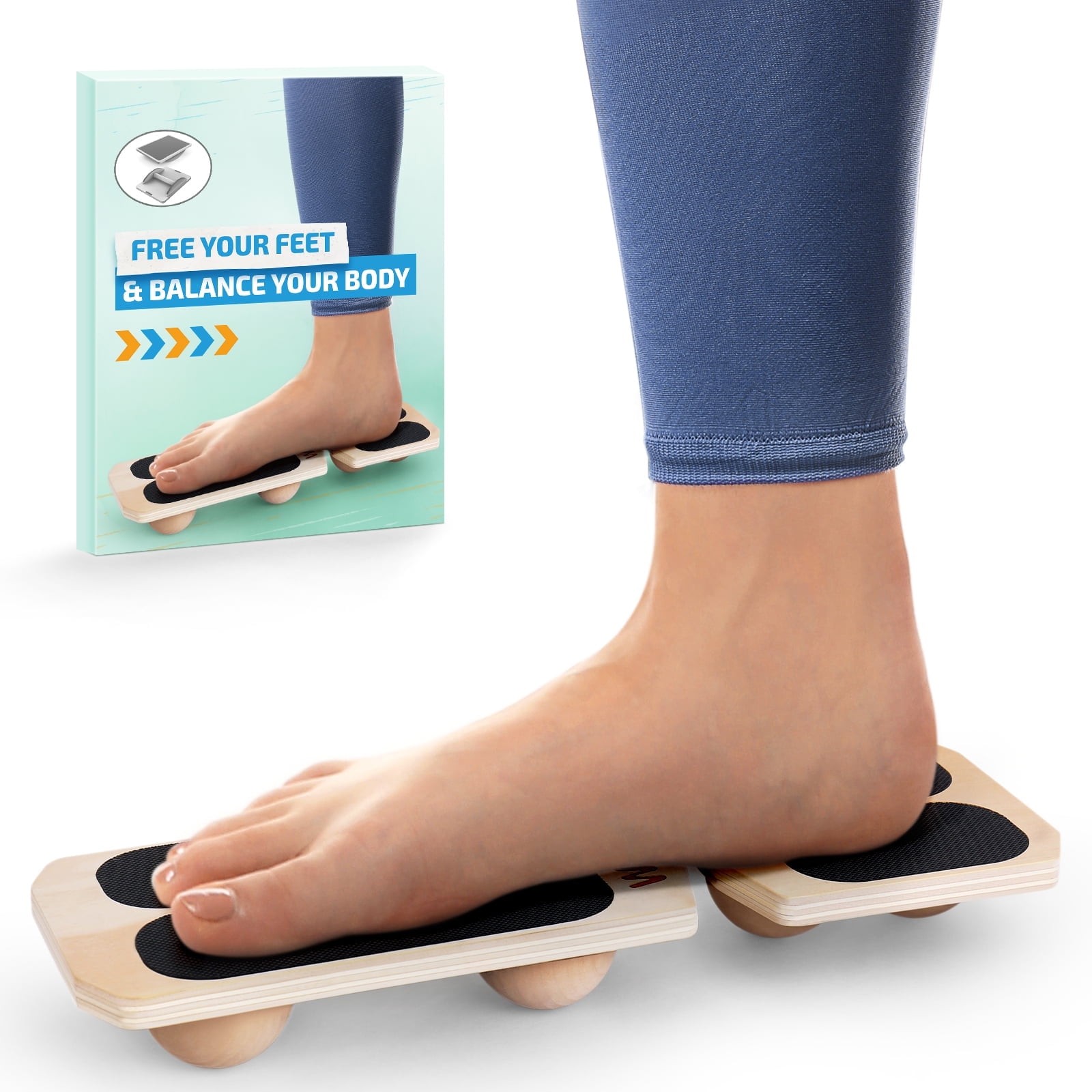 Ankle Strengthener, Blackboard Foot Trainer for Sprained, Foot ...
