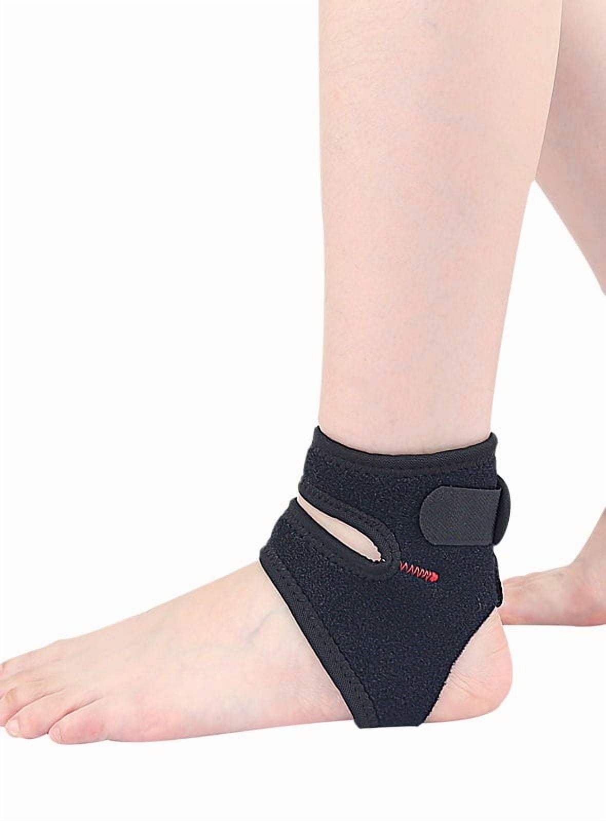 Ankle Support Brace Strap, Adjustable Universal Size, For Sprained ...