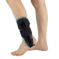 Ankle Support Brace with Hot/Cold Gel Pad Adjustable Stirrup Splint for ...
