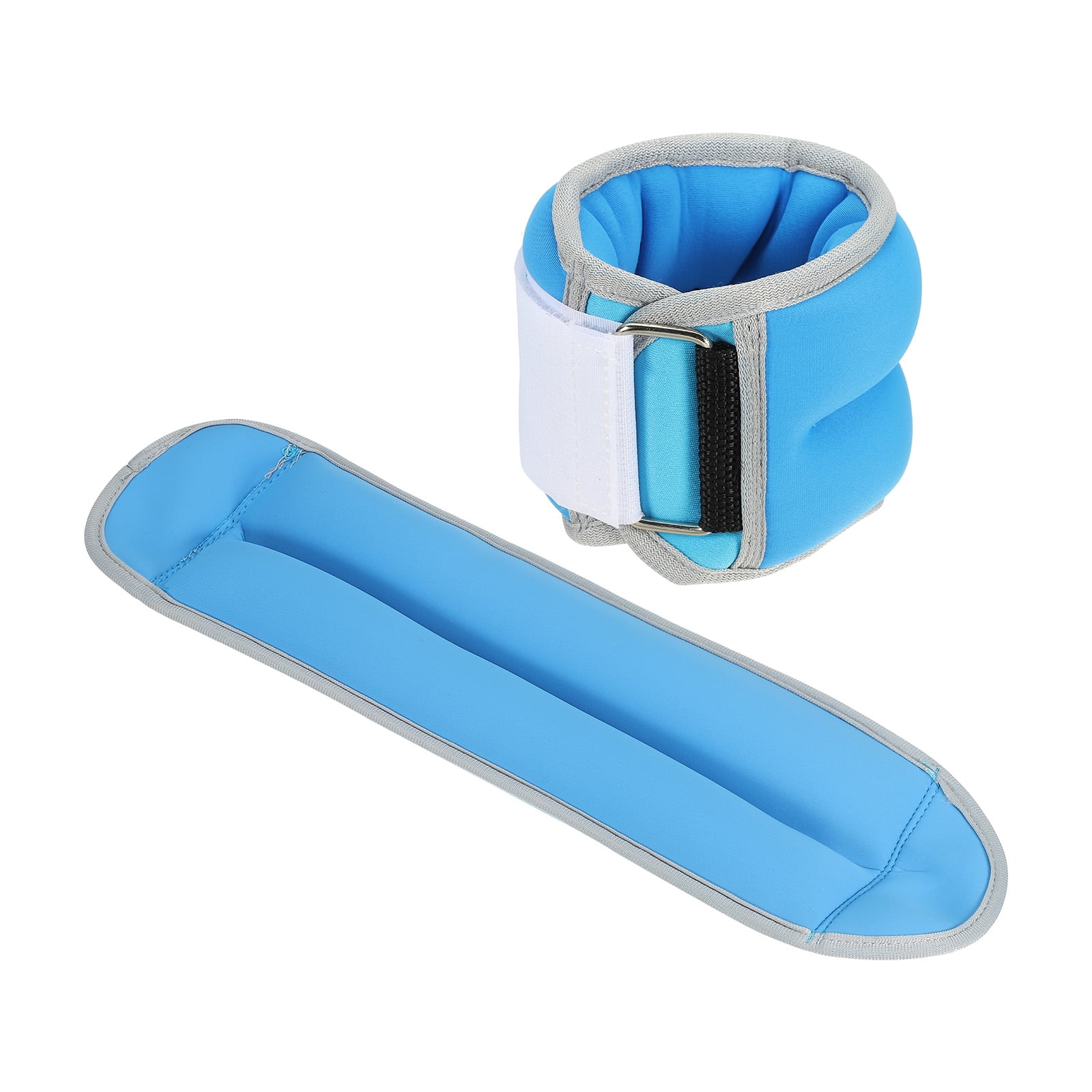 Uxcell Ankle Weights, Adjustable Leg Weight Straps, 2lbs, Blue, SBR Fabric - Walmart.com