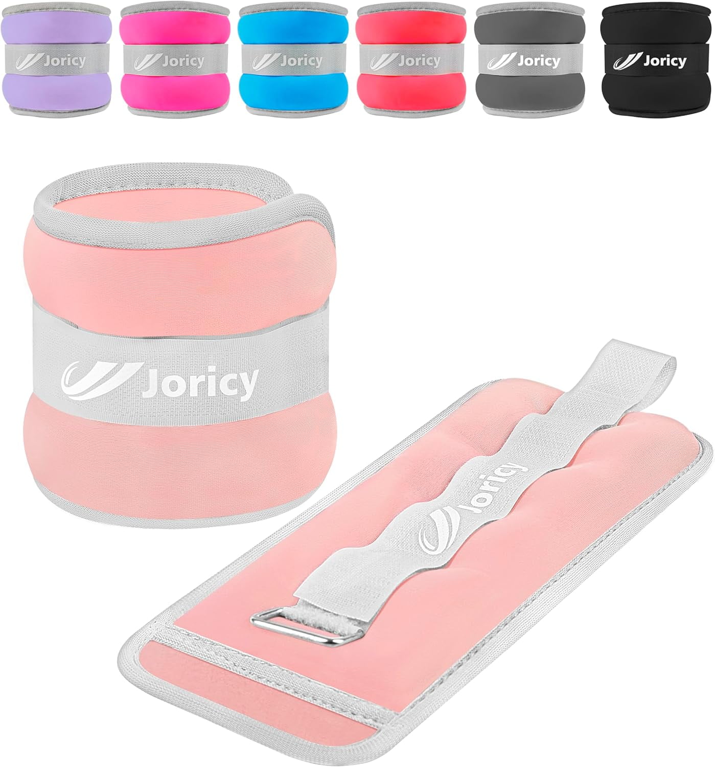 Ankle Weights A Pair of 1/2/3/4/6/8/10/12/20 LBS Wrist Leg Arm Weights ...