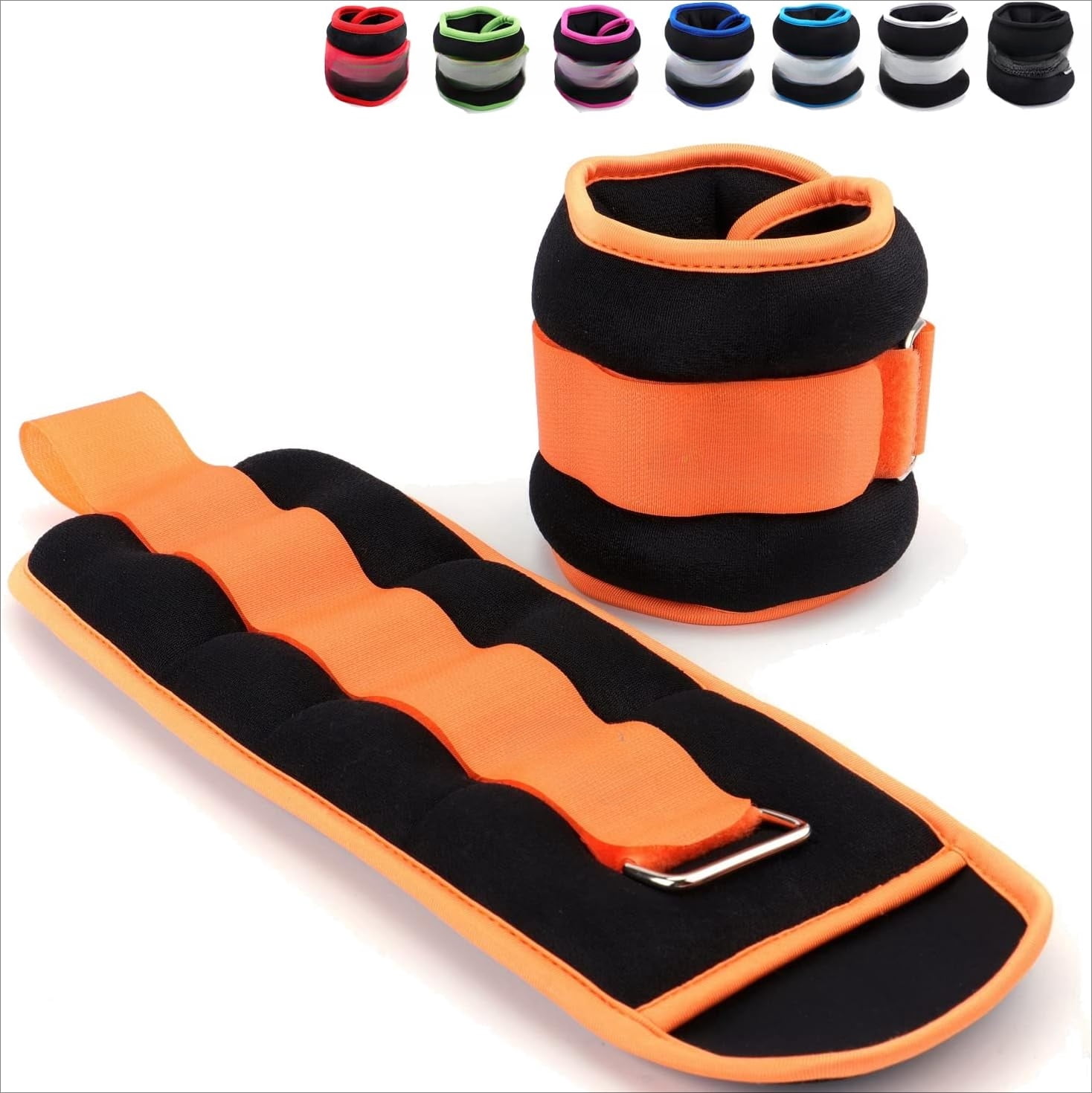 Ankle Weights for Women, Men and Kids -Pair Strength Training Wrist/Leg ...
