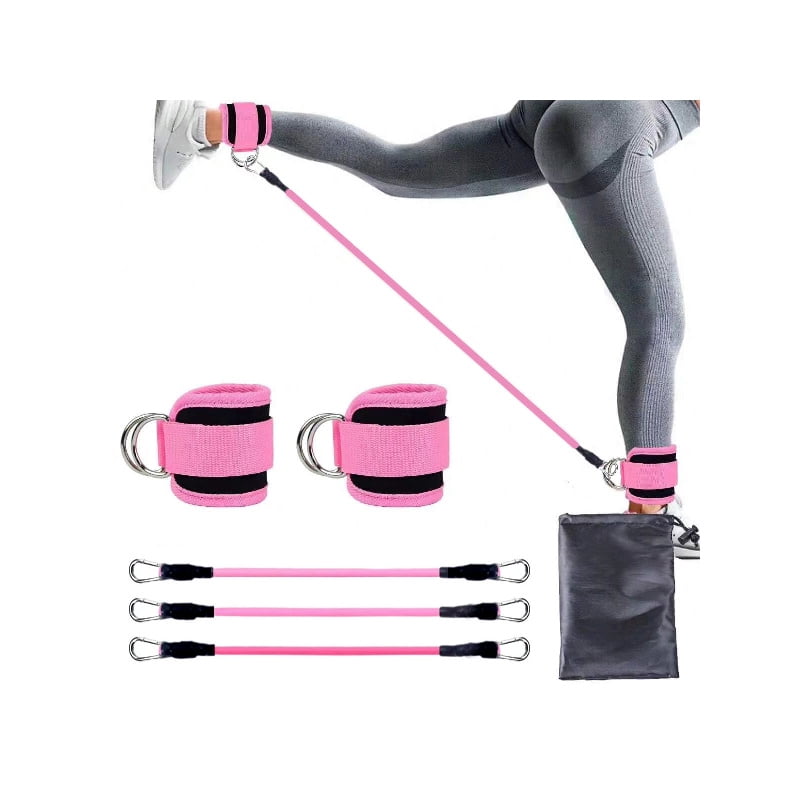 Ankle fitness 2-buckle leg and hip training machine, foot band binding ...