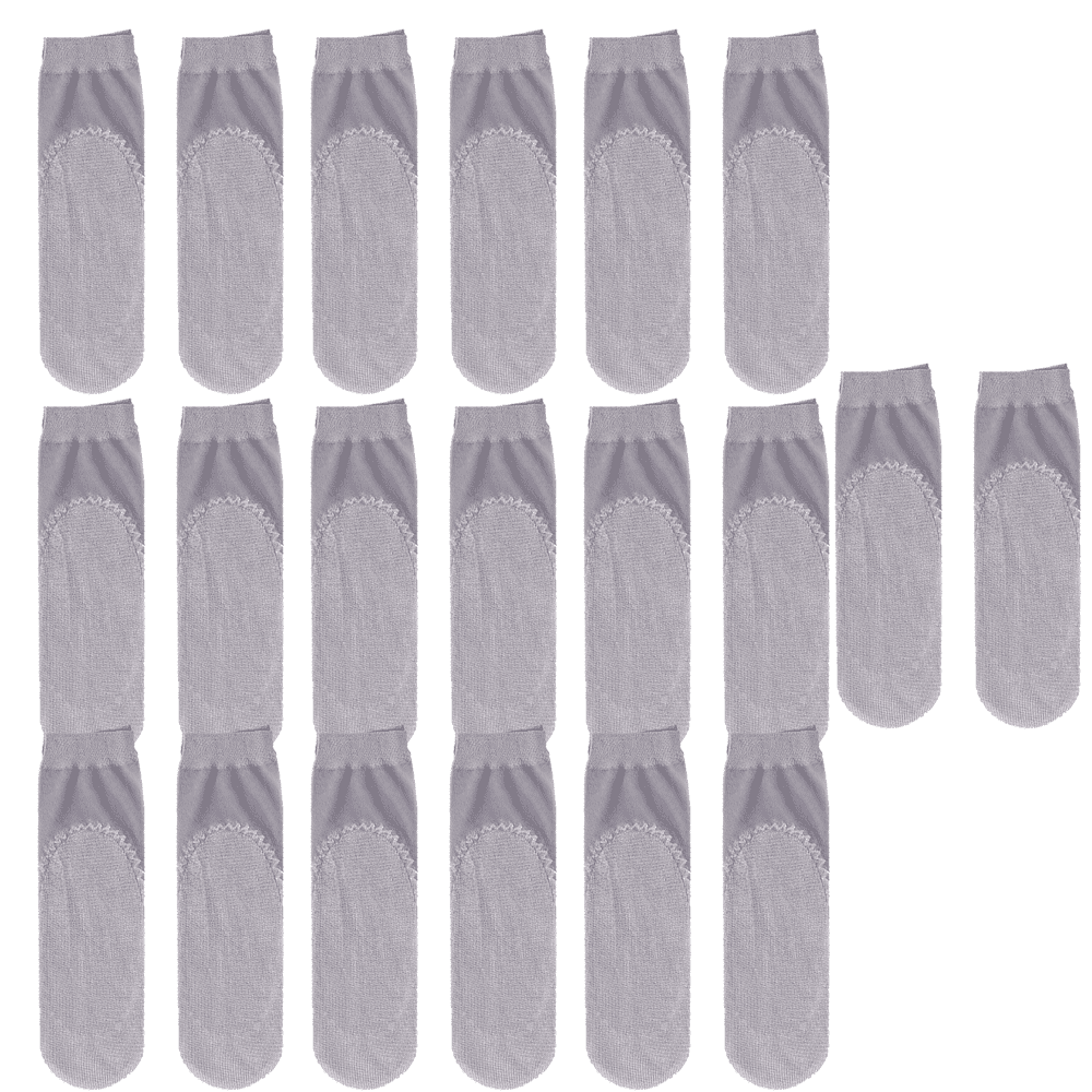 Ankle high clear nylon socks soft tights to strengthen the toes ...