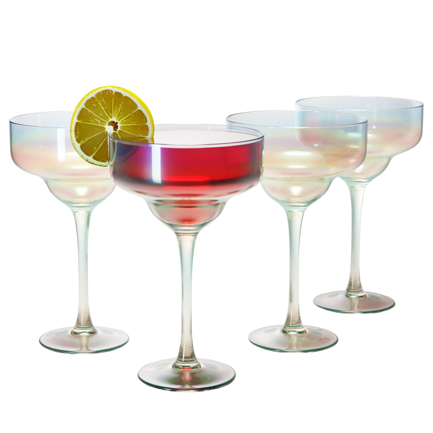 Anko Australia 270Ml Iridiscent Margarita GlassSet Of 4Cocktail Glass ...
