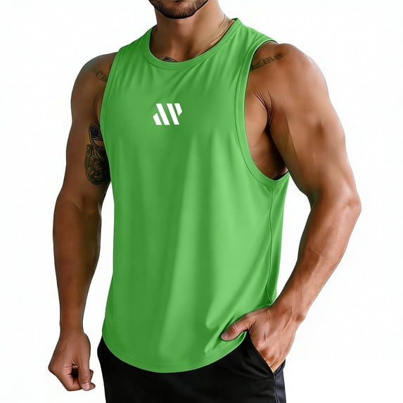Ankola Men's Tank Tops Muscle Shirts Sleeveless Dry Fit Gym Workout ...