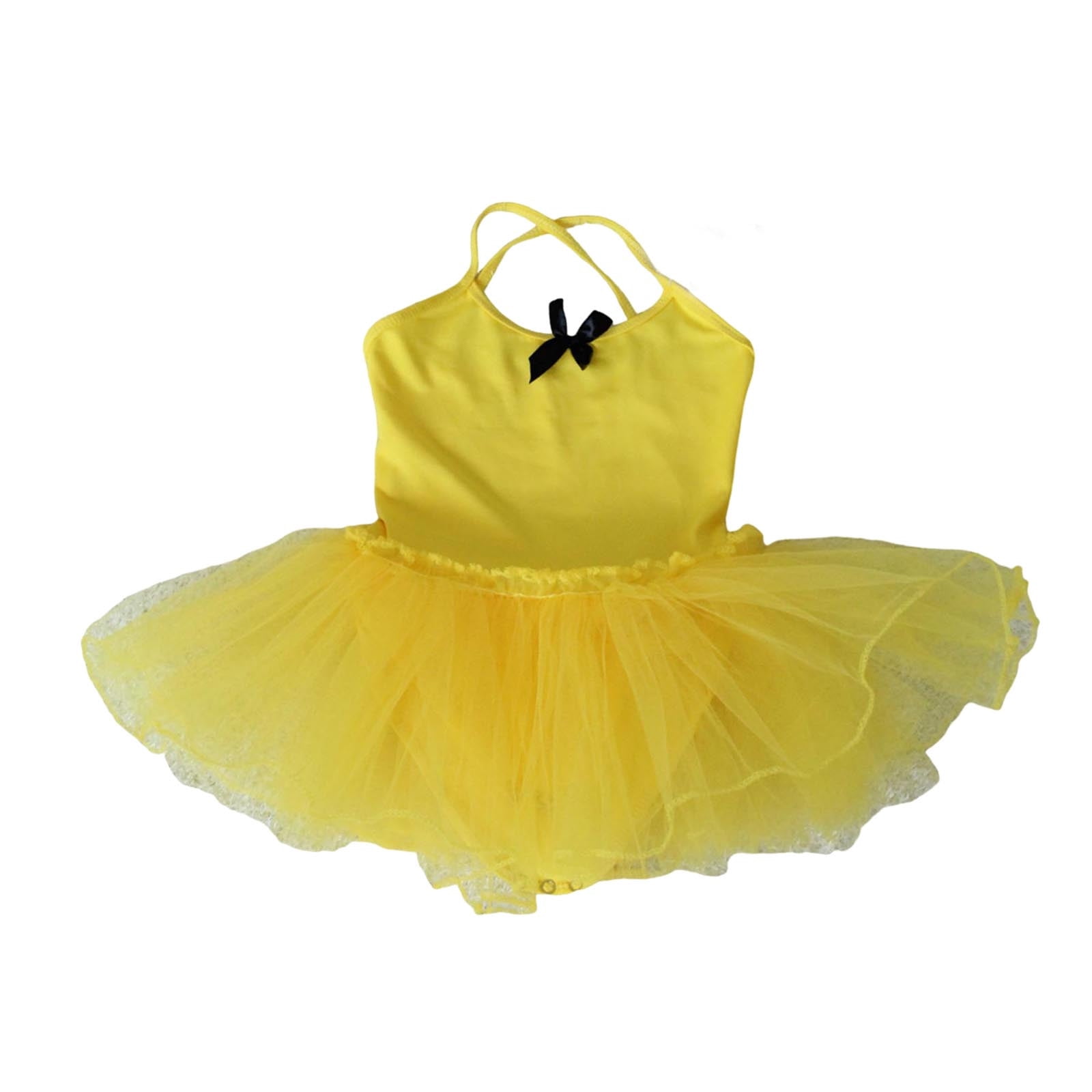 Ankola Toddler Girls Ballet Leotard Sleeveless Back Cross Tutu Dresses ...