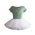 Ankola Toddler Girls Ballet Leotard Sleeveless Back Cross Tutu Dresses ...