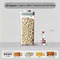 Ankoo Kitchen Snack Storage Jar Grain Storage Box Nut Sealed Box Candy ...