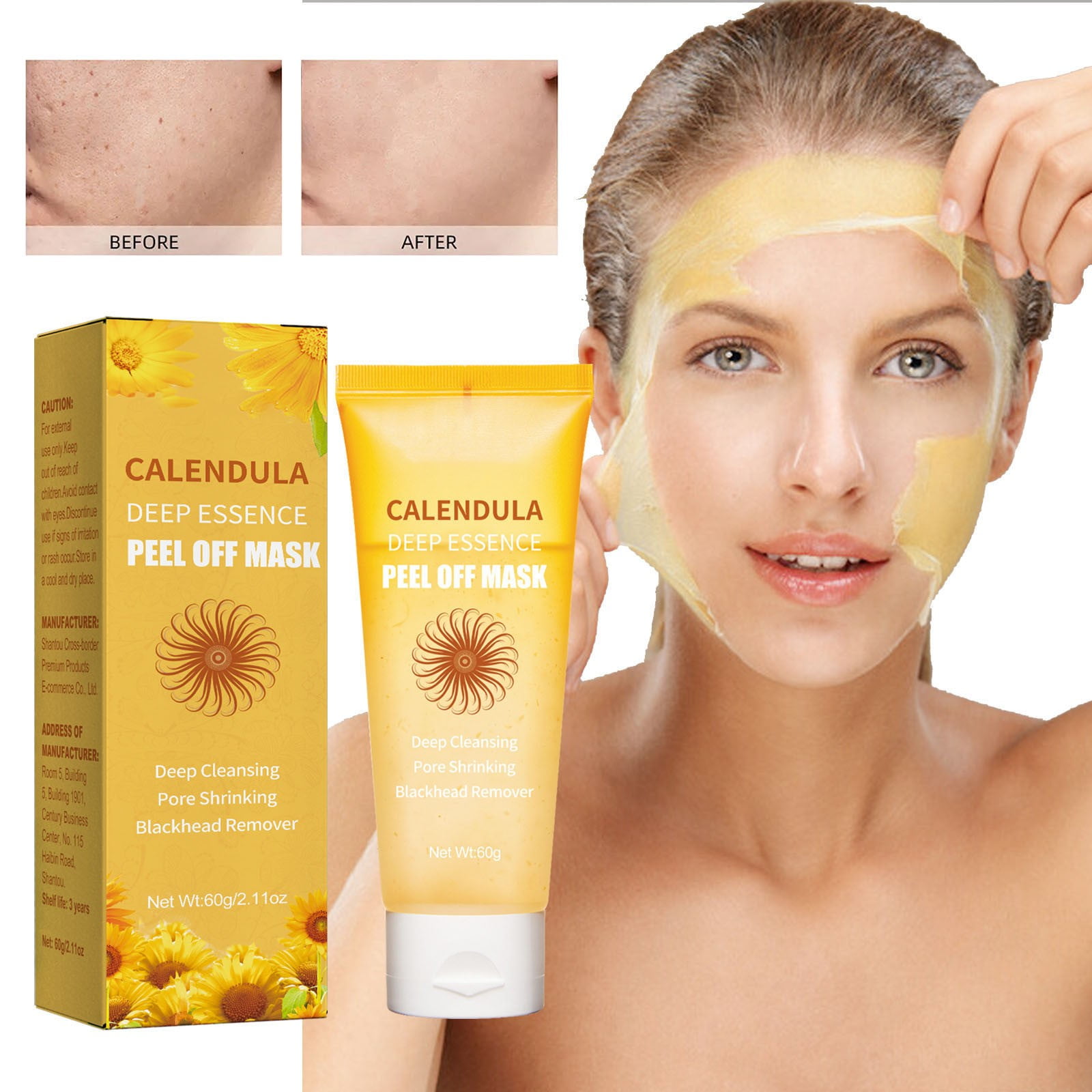 Ankoty Calendula Peel-Off Mask Hot Sale! Monéra Liquid Pimple Patch ...