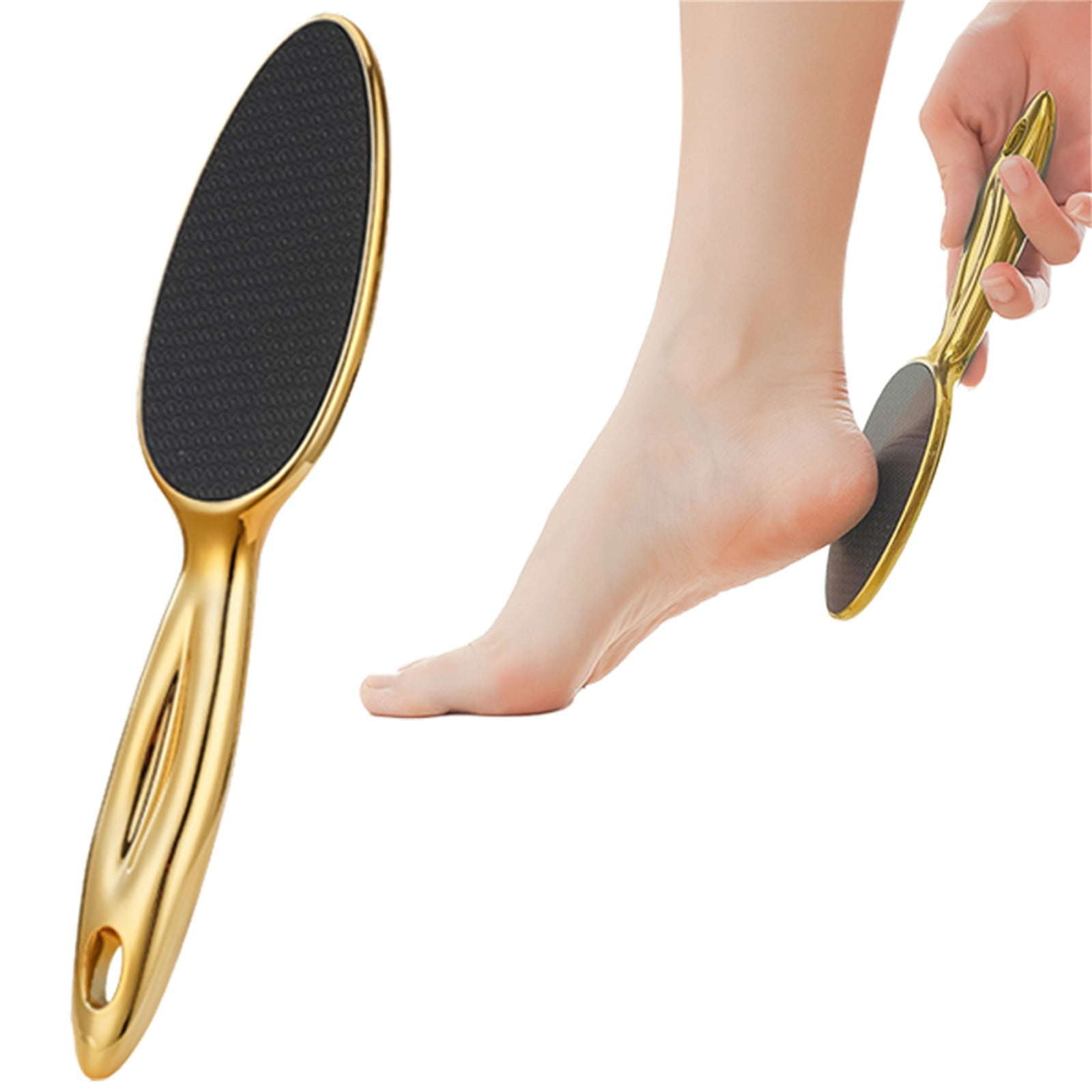 Ankoty Gold Foot Masks Big Savings! Long Handle Foot File Foot File ...