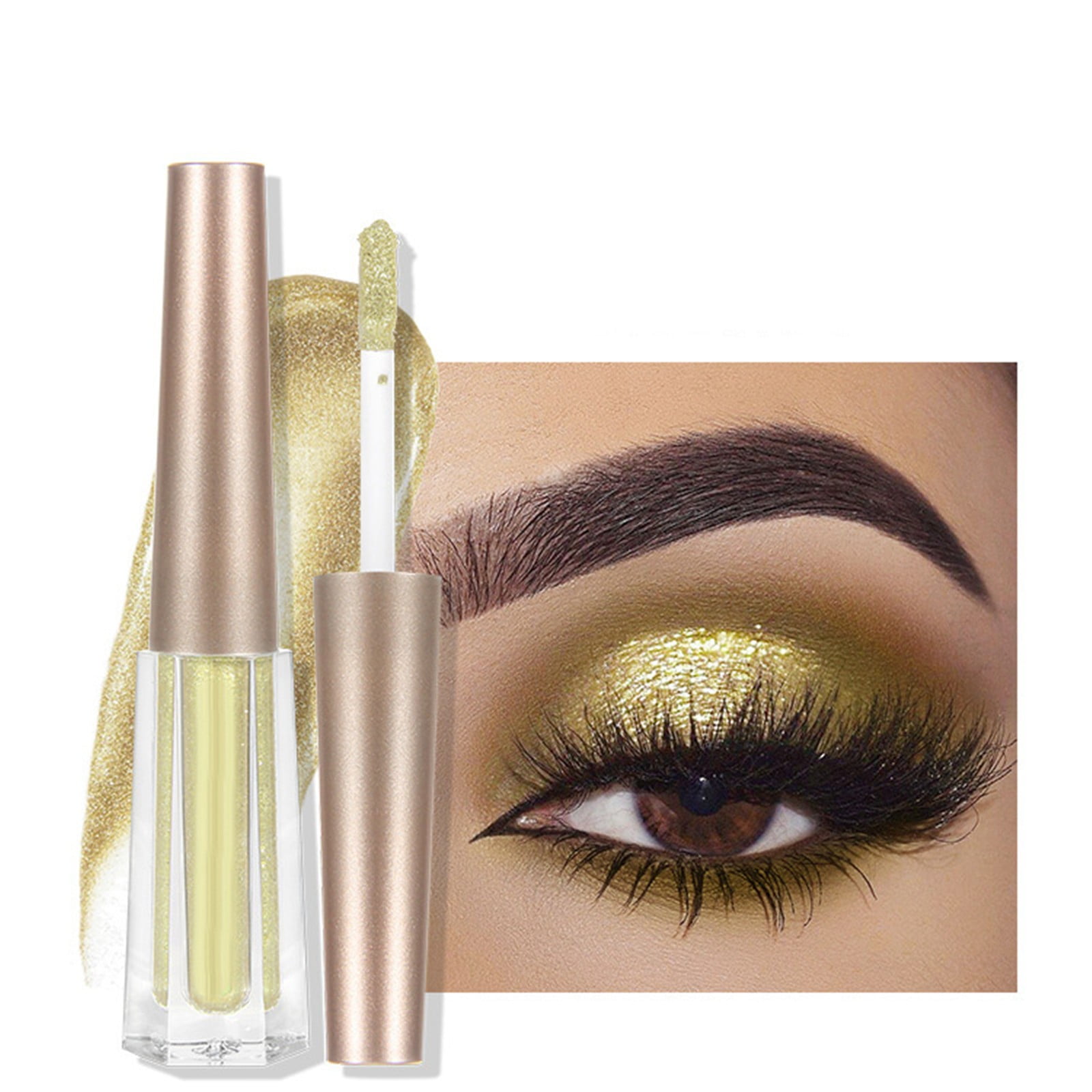 Ankoty Light Gold Eyeshadow Big Savings! Liquid Eyeshadow Performance ...