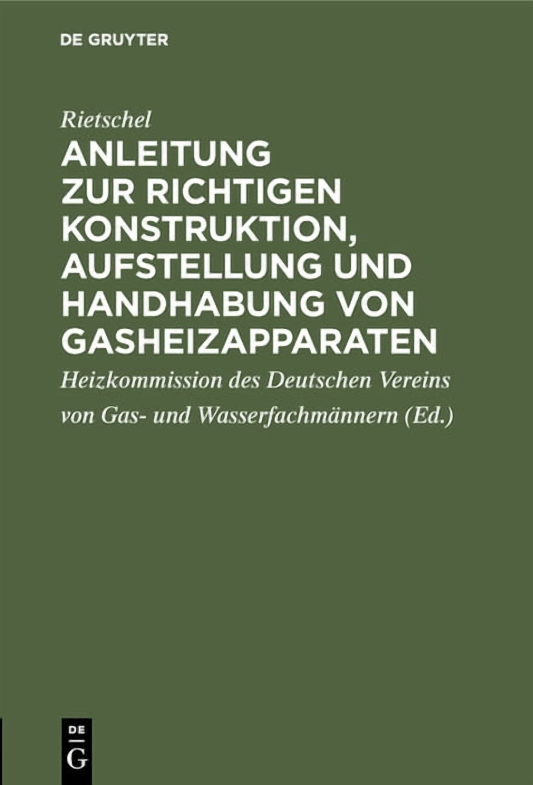 Anleitung Zur Richtigen Konstruktion, Aufstellung Und Handhabung Von ...