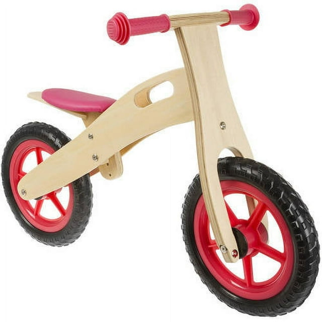 Anlen Ultra-light 12 in Rose Wooden Running/Balance Bike - Walmart.com