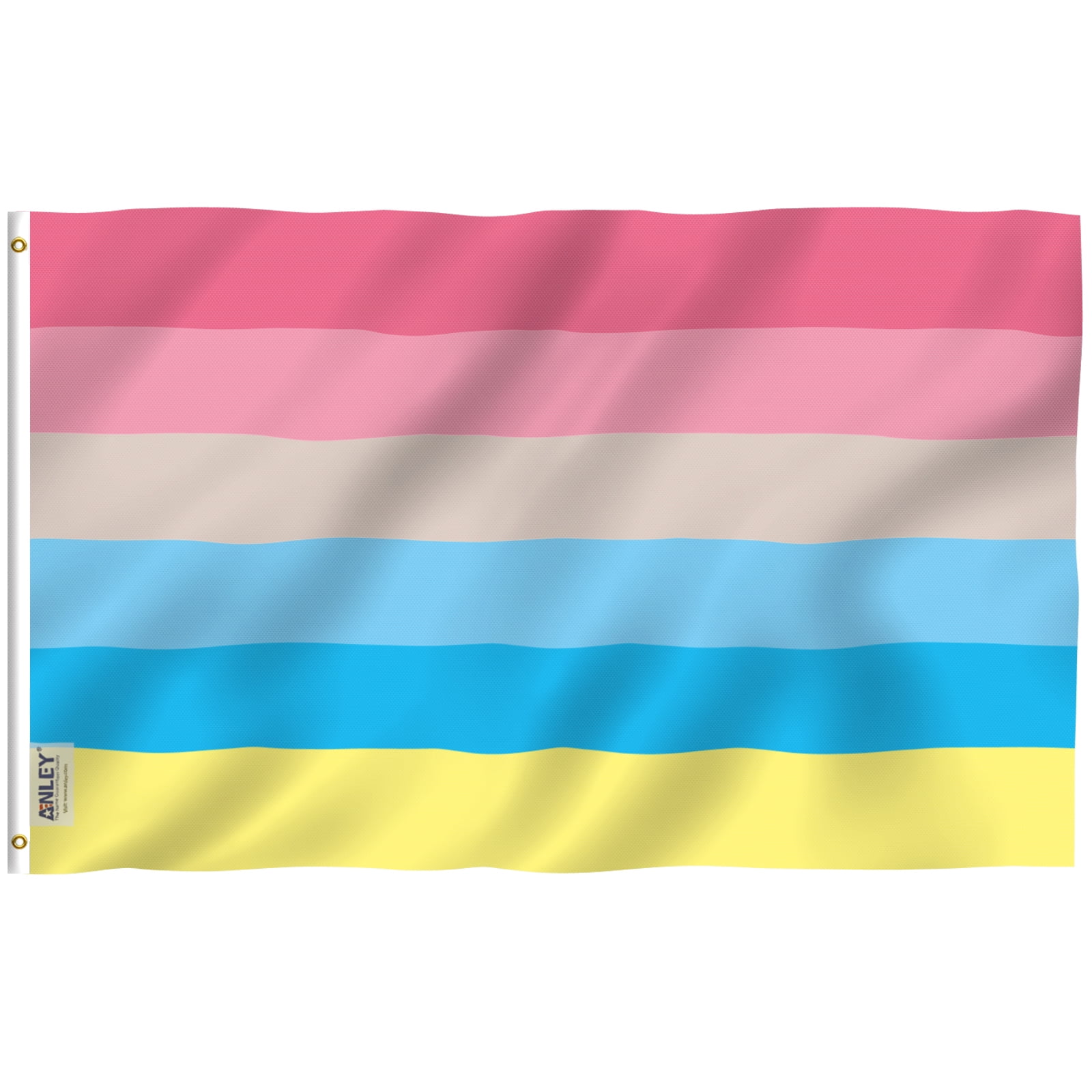 Anley 3 Ft X 5 Ft Genderflux Pride Flag Genderflux Genderfluid Lgbt
