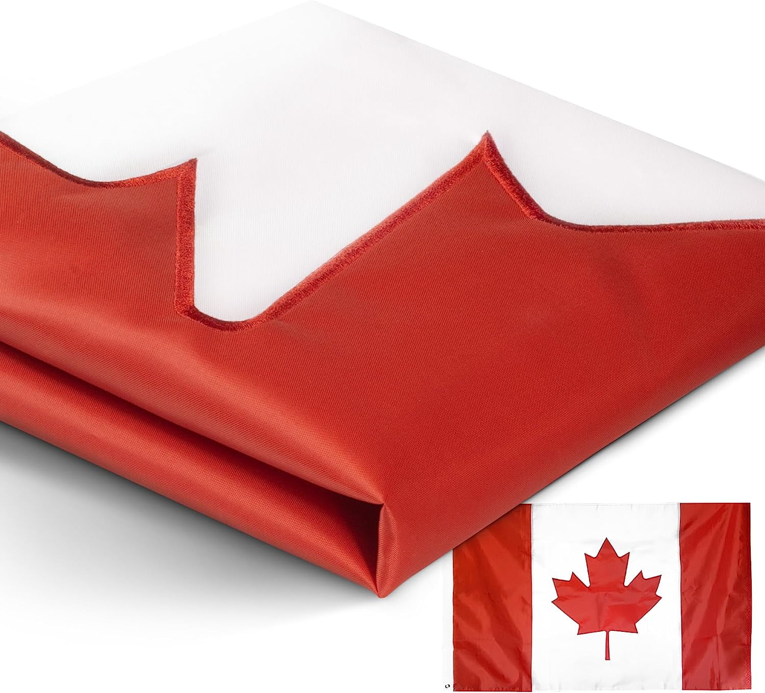 Anley 3x5 Ft Embroidered Canada Flag Heavy Duty Nylon - Canadian ...