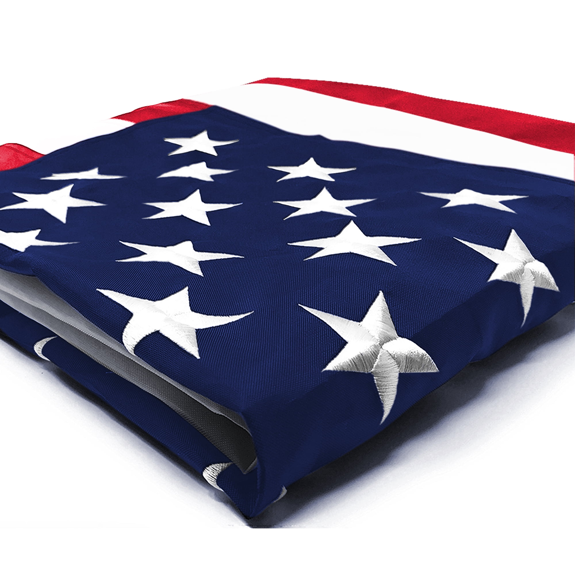 Anley 4x6 foot American Flag US Flags - Embroidered Stars USA Banner ...