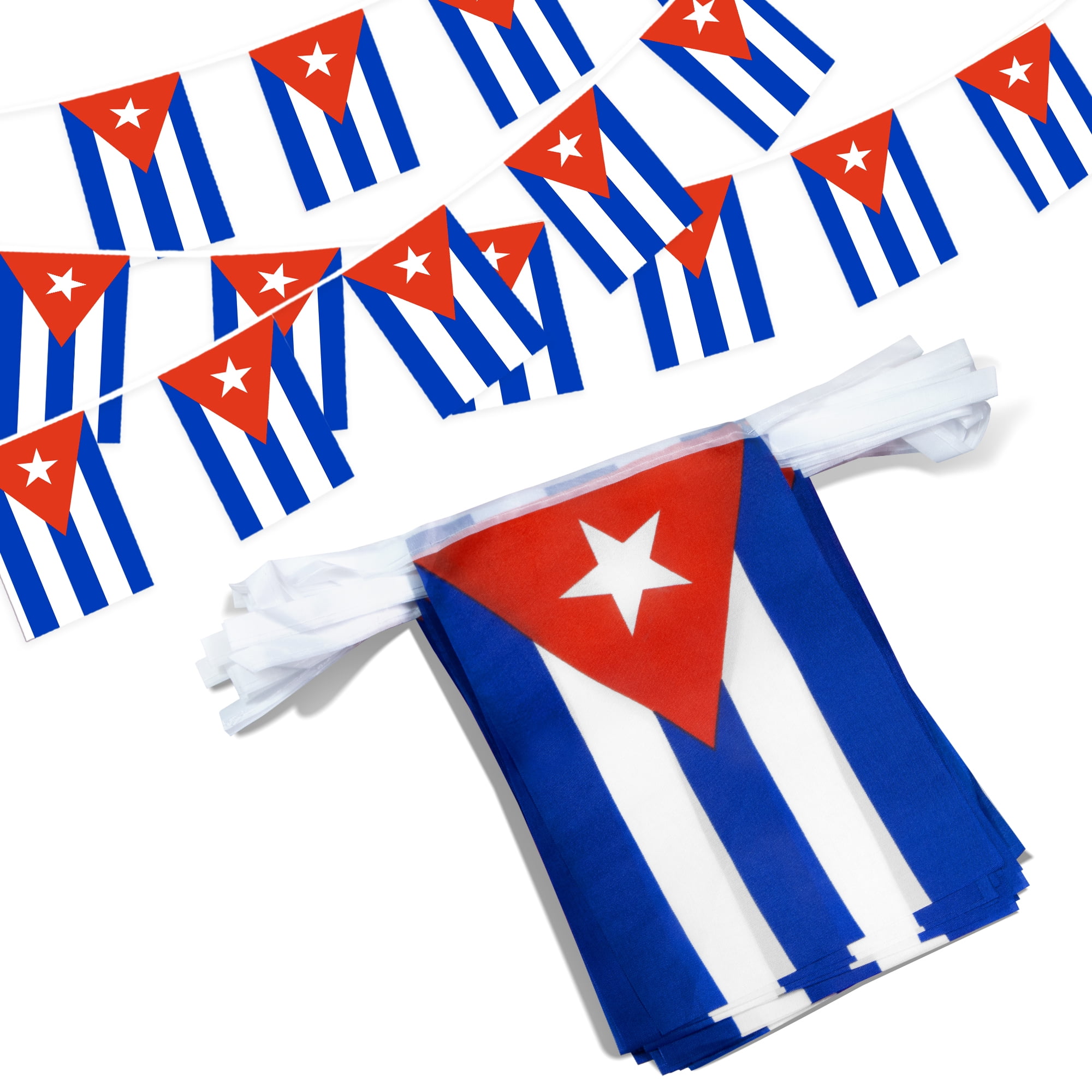 Anley Cuba String Flag Pennant Flags, Patriotic Events 10th of October ...